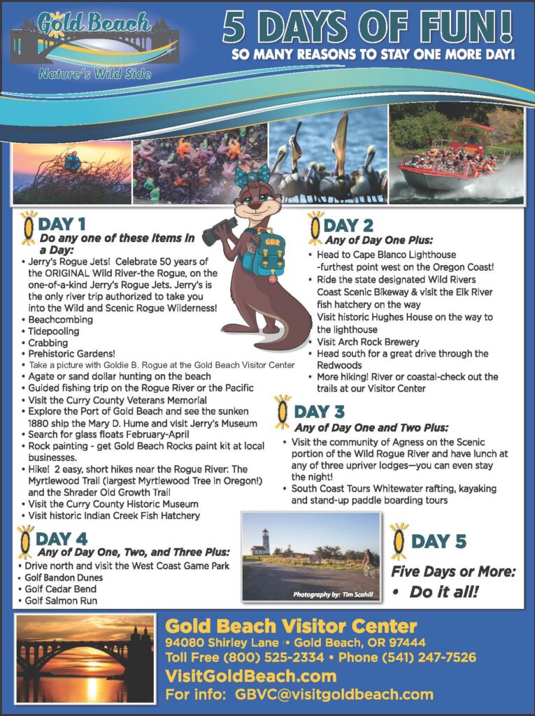 5 Days of Fun ⋆ Visit Gold Beach